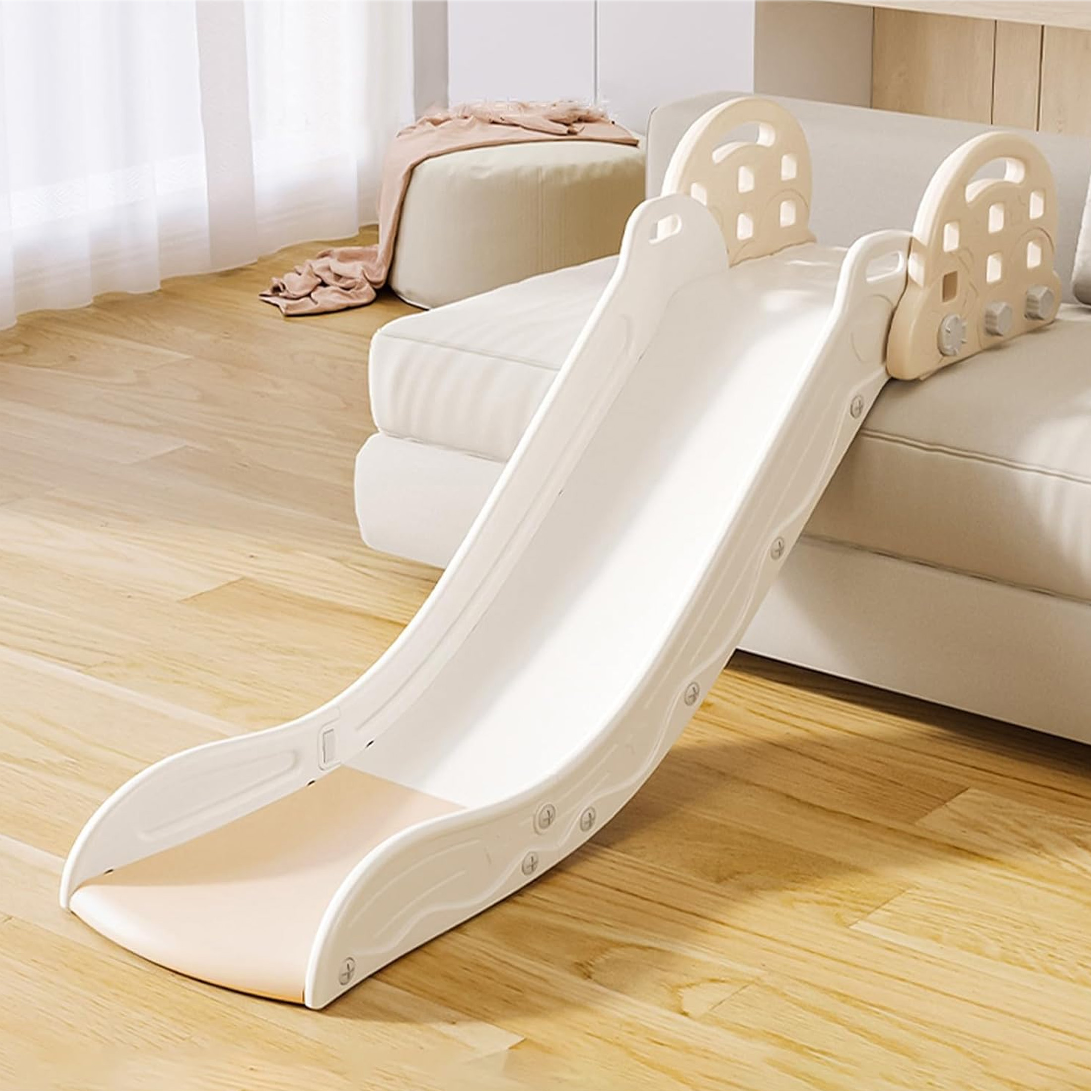 Kids Indoor Slide for Bed Sofa Plastic Climbing Toys,Easy to Assemble ...