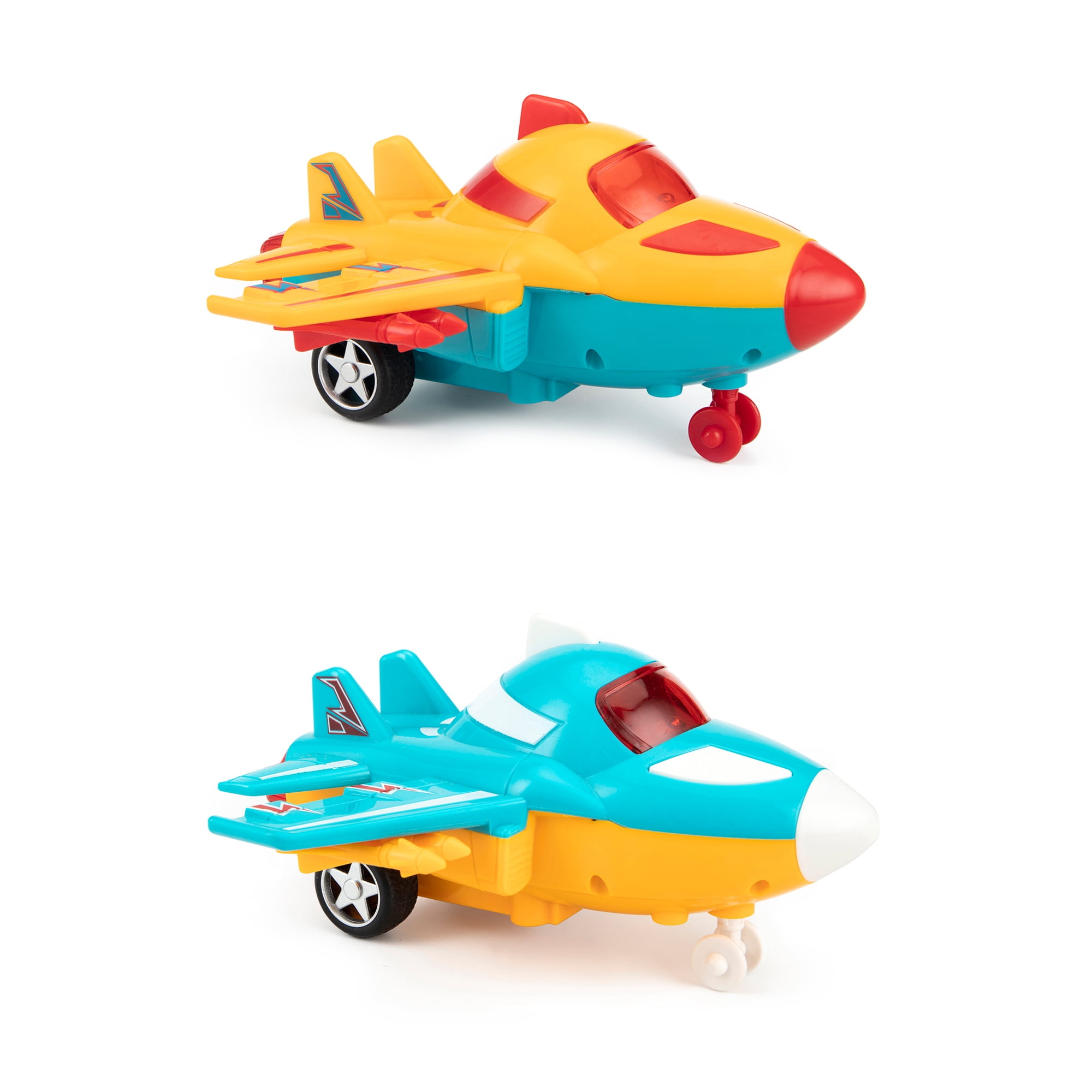 Kids Inertia Creative Toys Cars Gift Xmas Inertia Toy Aircraft Cars ...