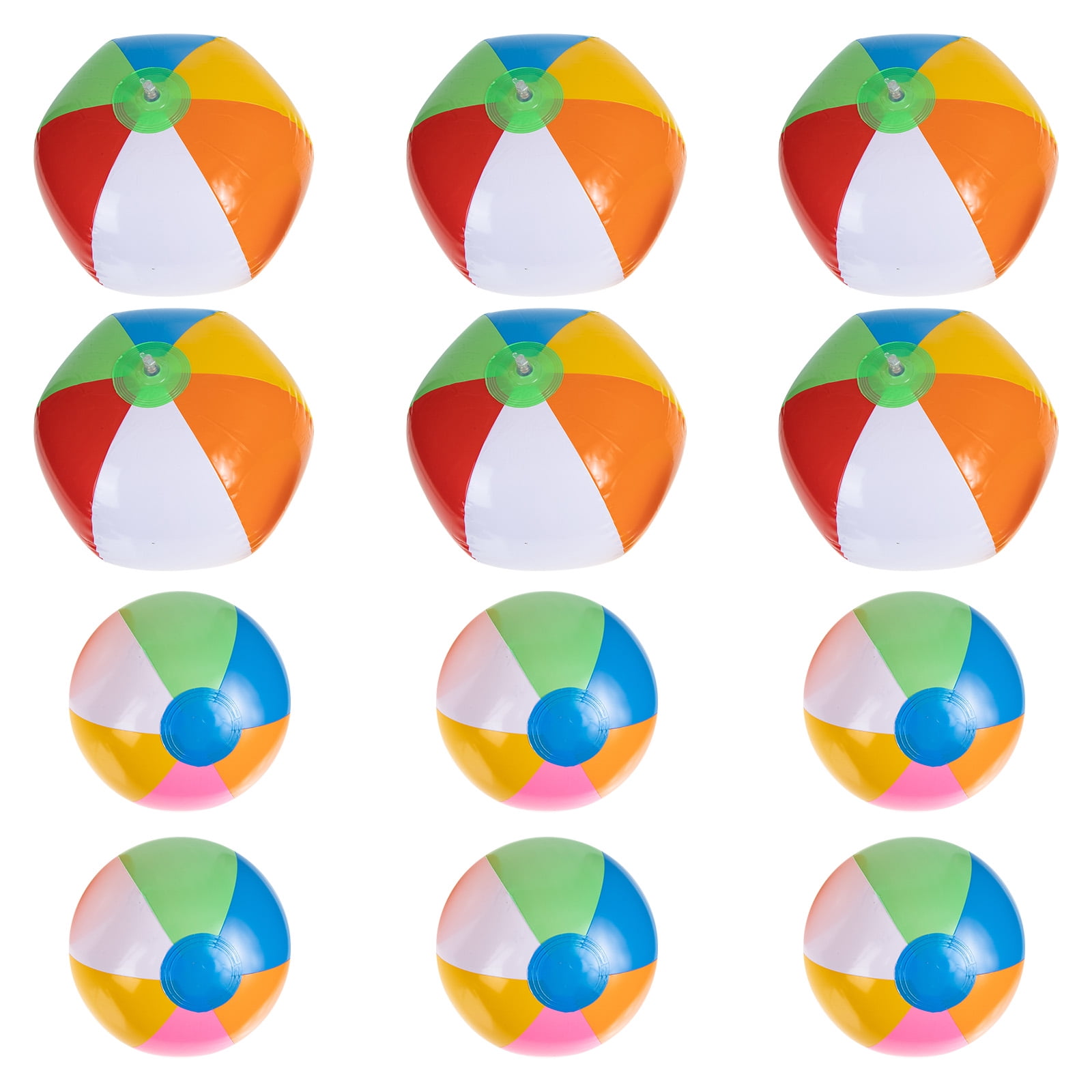 Kids Inflatable Rainbow Beach Toy Set for Summer Fun - Walmart.com