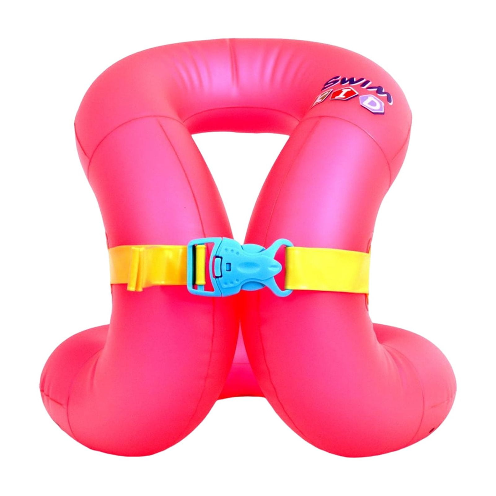 Kids Inflatable Swim Vest Portable Boys Girls Pool Float Life Jacket ...