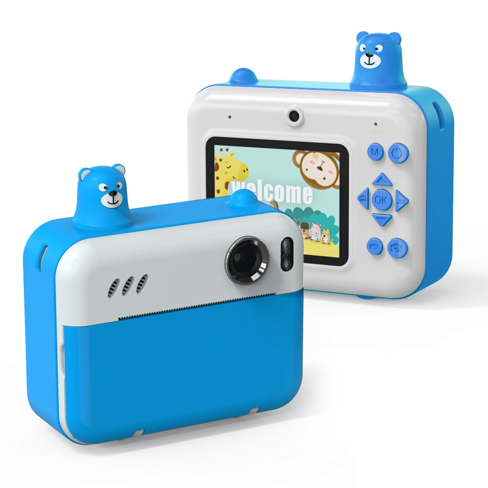 Kids Instant Print Camera Kids Camera 1080P Digital Camera For Kids 2. ...