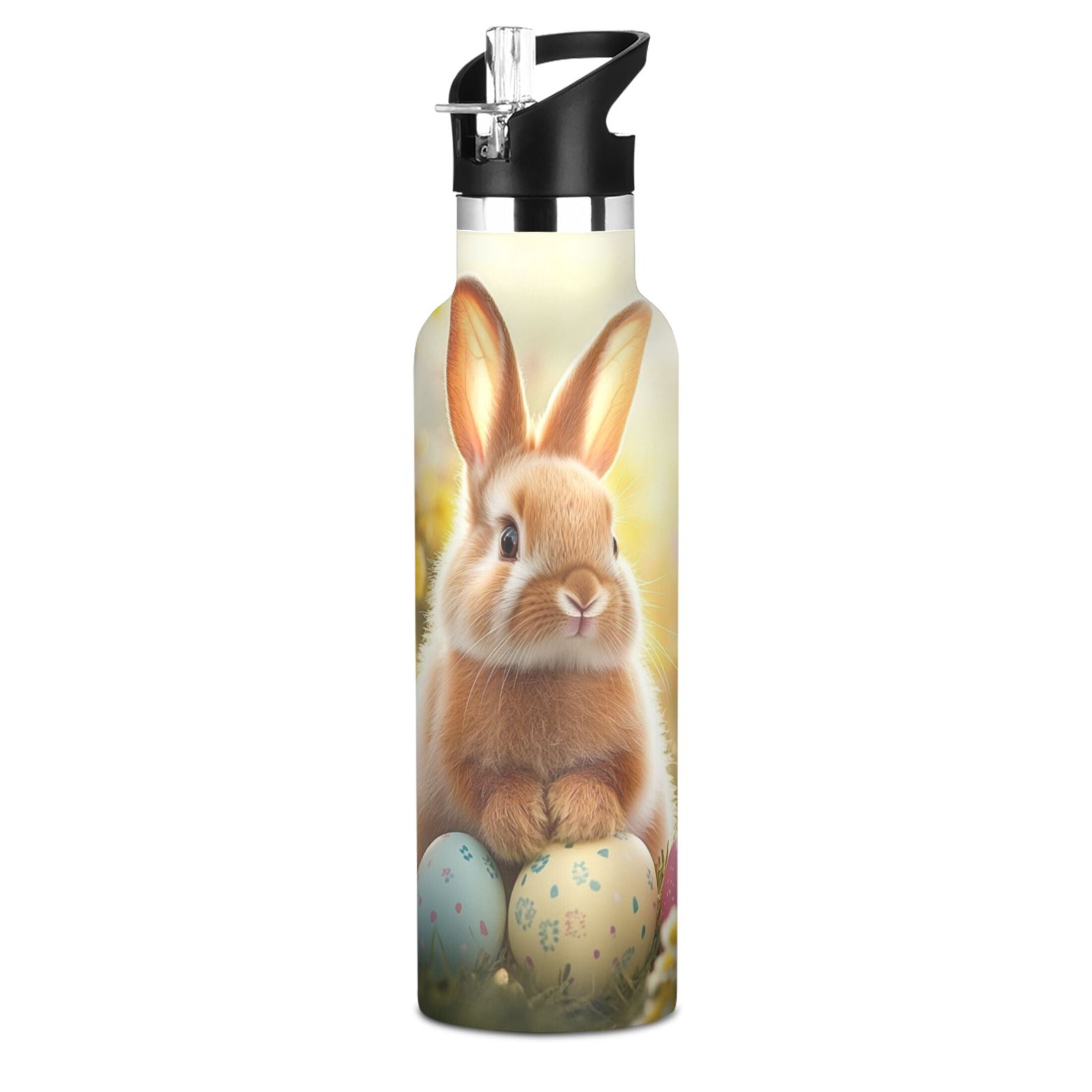 Kids Insulated Stainless Steel Sports Water Bottle 600ml (20oz), BPA ...