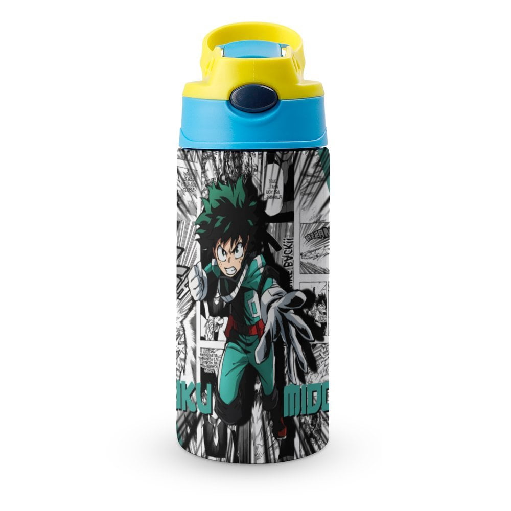 Kids Insulated Water Bottle - My Hero Academia 16.9 Oz Stainless Steel ...