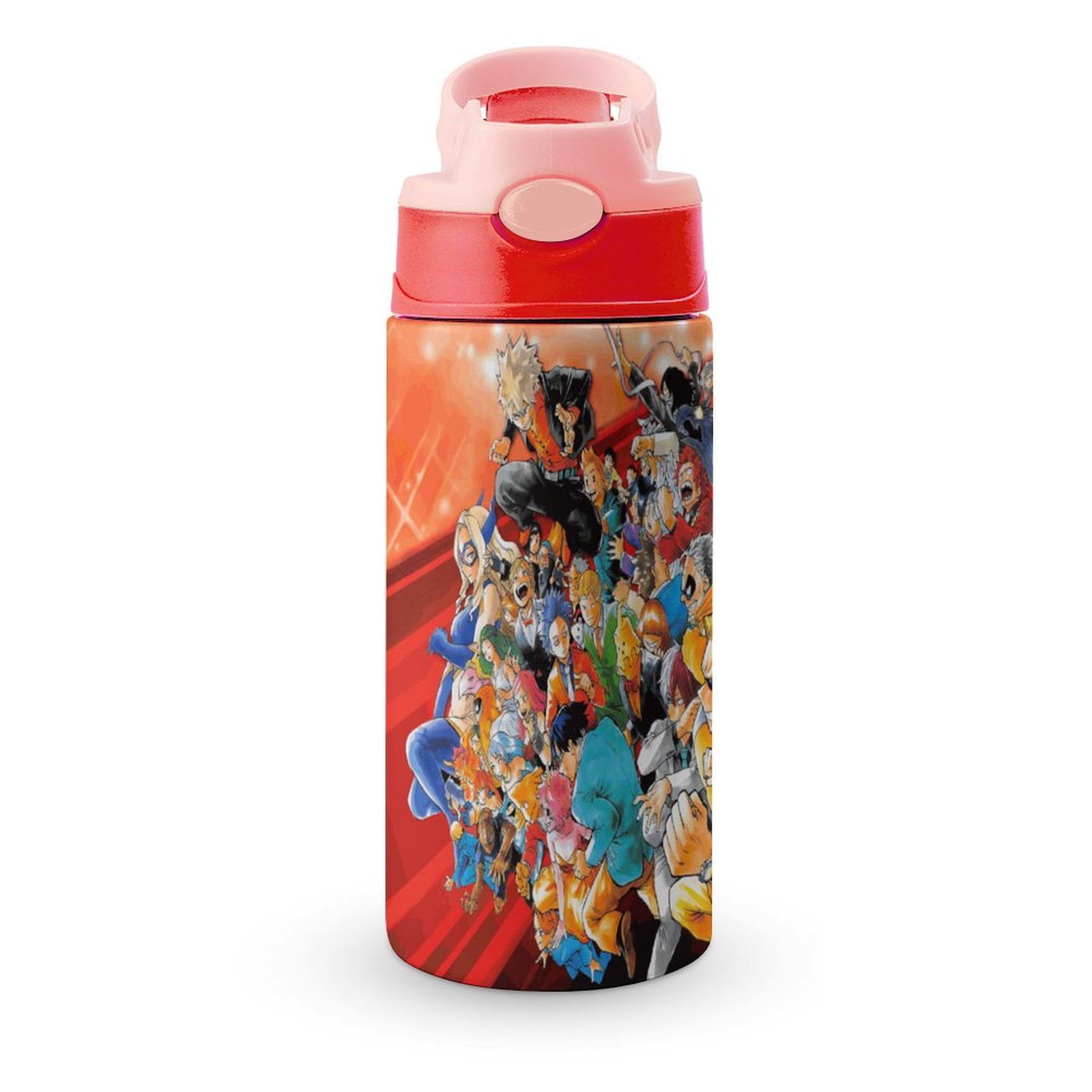 Kids Insulated Water Bottle - My Hero Academia 16.9 Oz Stainless Steel ...