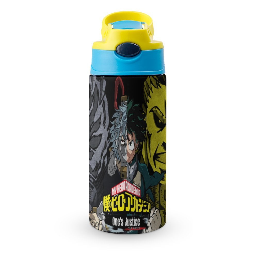 Kids Insulated Water Bottle - My Hero Academia 16.9 Oz Stainless Steel ...