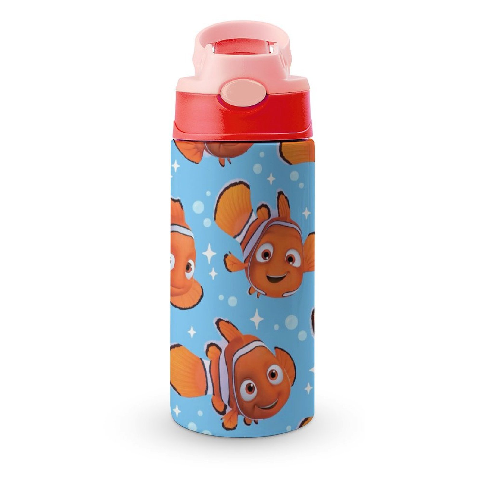 Kids Insulated Water Bottle Nemo Stainless Steel Cup with Covered Pop ...
