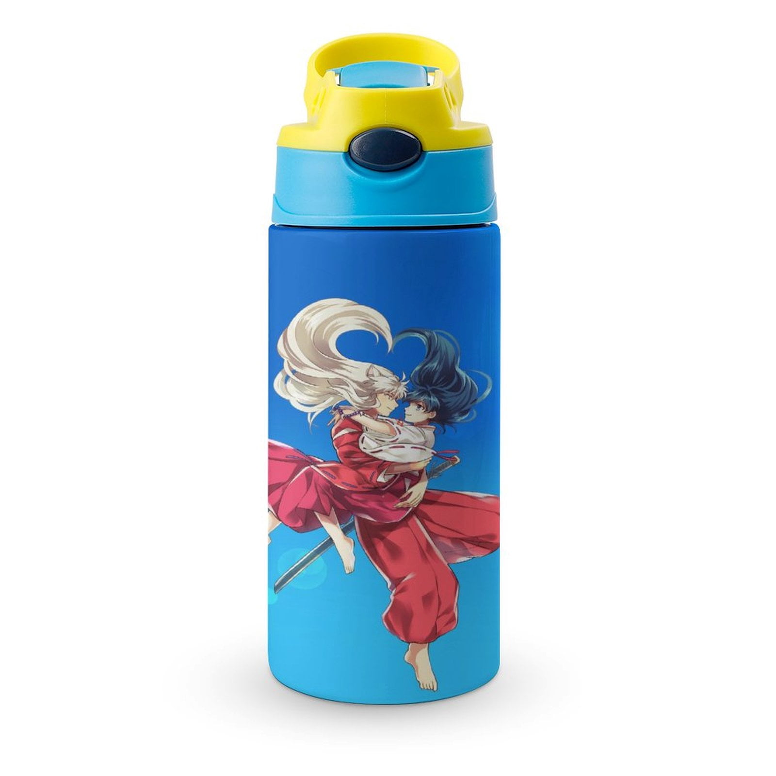 Kids Inuyasha The Final Act Water Bottle with Straw Lid Vacuum ...