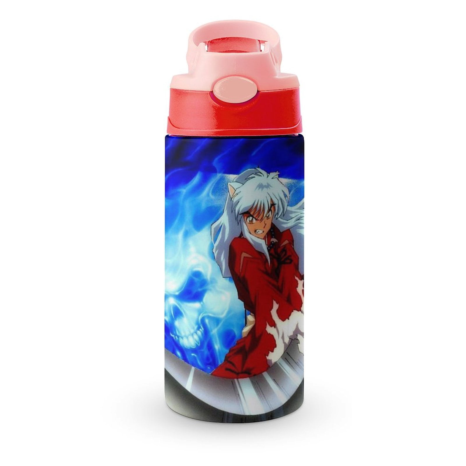 Kids Inuyasha The Final Act Water Bottle with Straw Lid Vacuum ...