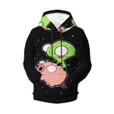 Kids Inva-der Monster Z1m Gir Hoodie 3D Printed Fashion Novelty ...