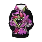 Kids Inva-der Monster Z1m Gir Hoodie 3D Printed Fashion Novelty ...