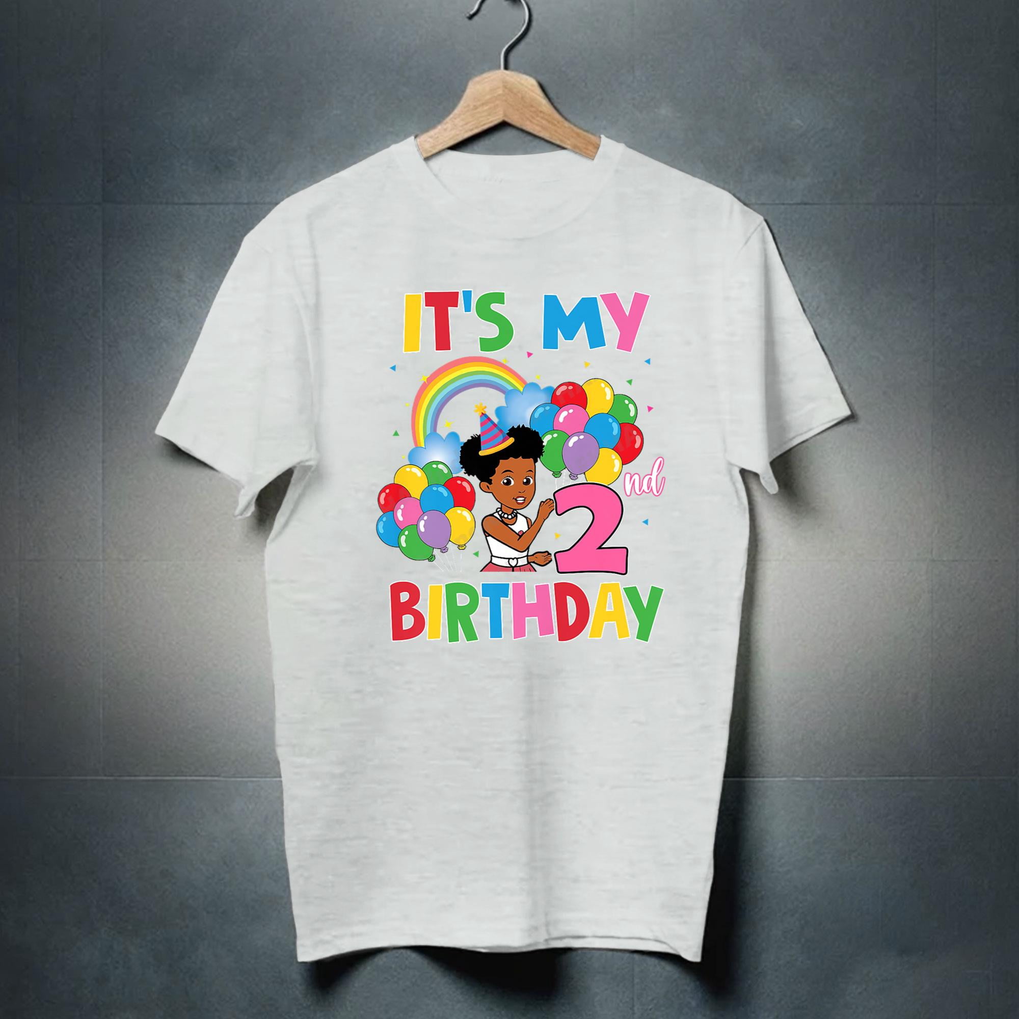 Kids It's My 2nd Birthday Gracie's Corner Two Years Old Bday T-Shirt ...
