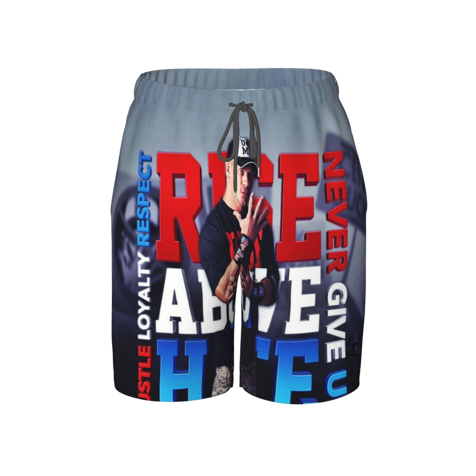 Kids John Wrestler Cena Beach Shorts with Mesh Liner Swim Trunks Swim ...