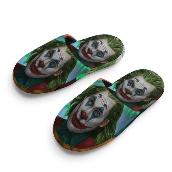 Kids Jokers Slippers Boys Girls Non-Slip Fuzzy House Slippers Warm Soft ...