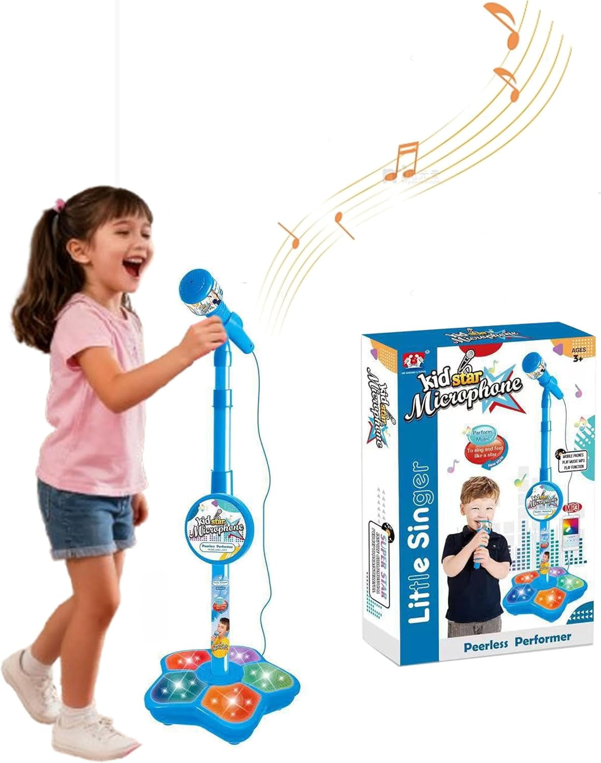 Kids Karaoke Machine with Stand - 2026 New Karaoke Machine for Kids ...