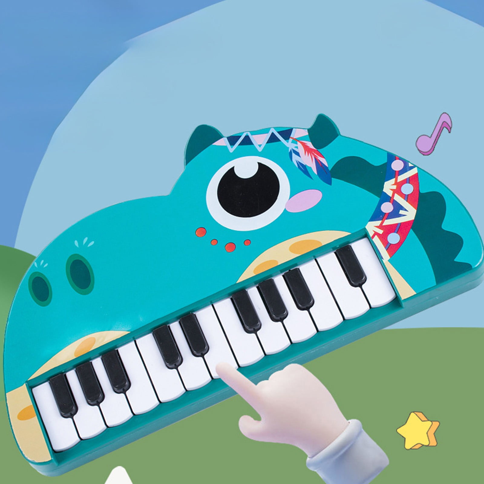 Kids Keyboard Piano, 37 Key Portable Electronic Piano for Kids, Digital ...