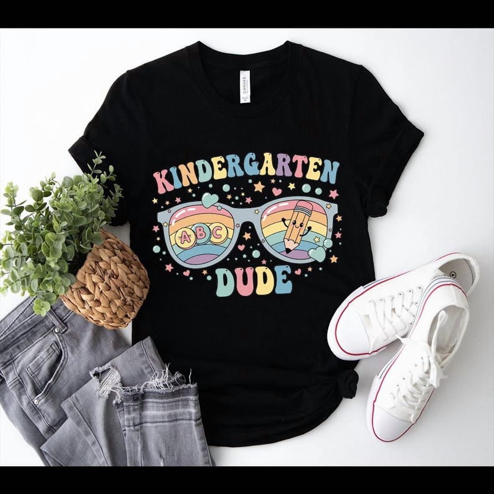 Kids Kindergarten Dude Kids First Day Of Kindergarten, Kindergarten ...