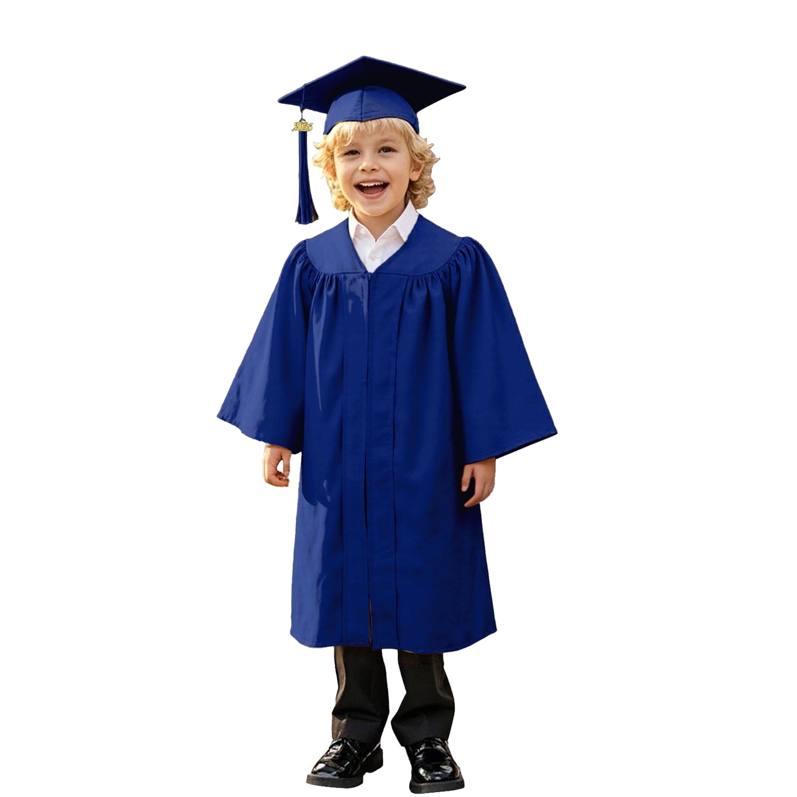 Toddler Primary School Graduation Cap and Gown for Toddlers Blue Cap ...