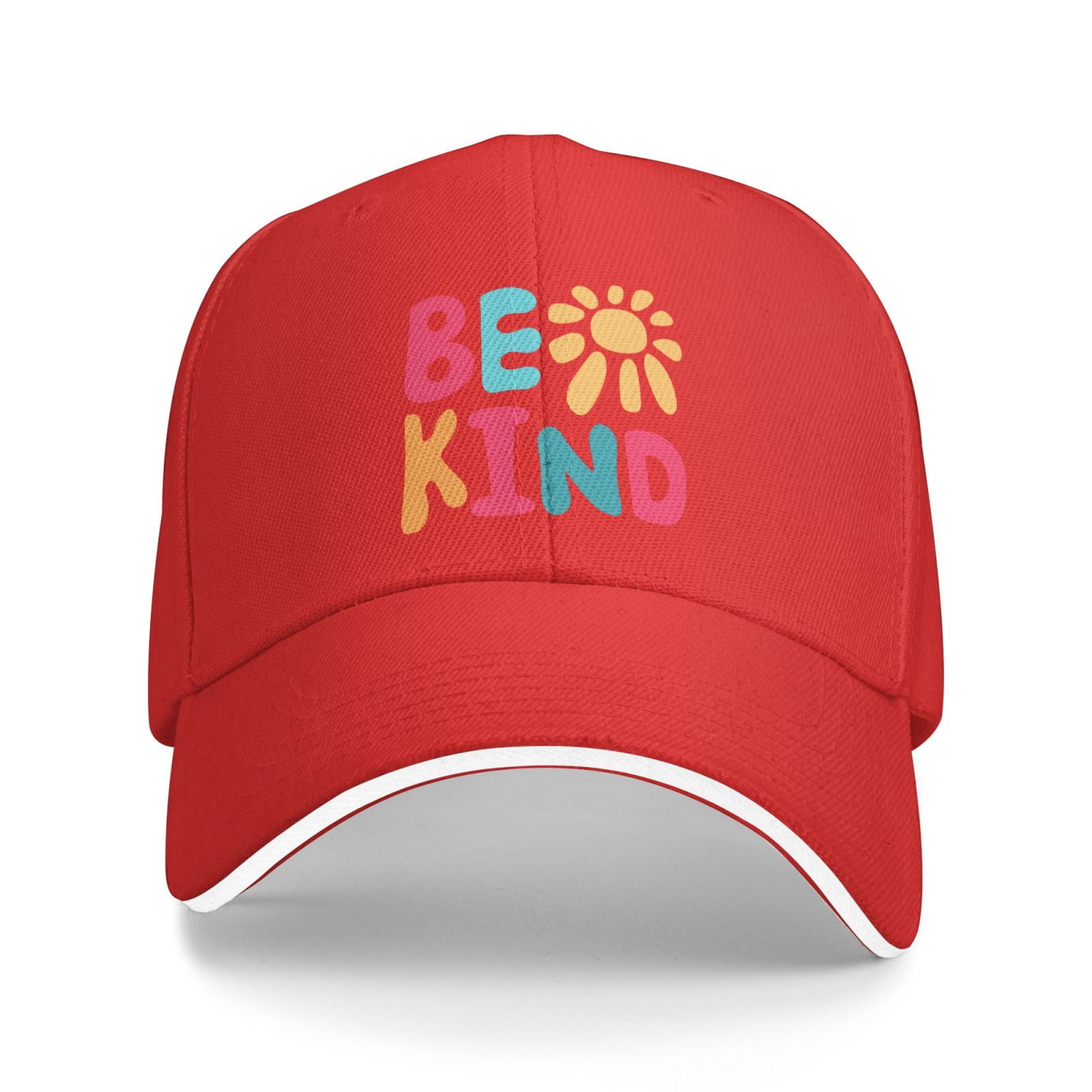 Kids Kindness Unisex Adult Baseball Caps Adjustable Sandwich Cap Golf ...