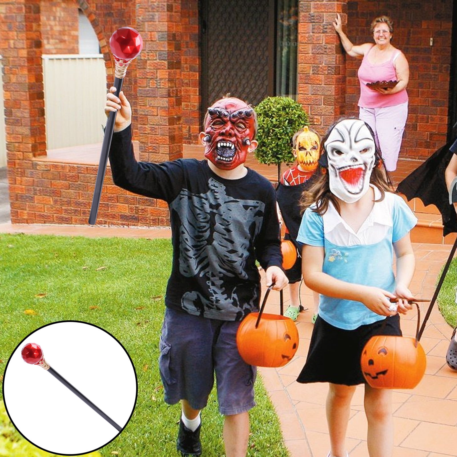 Kids King Scepter Cosplay Role Play Dress-up Themed Parties Halloween ...