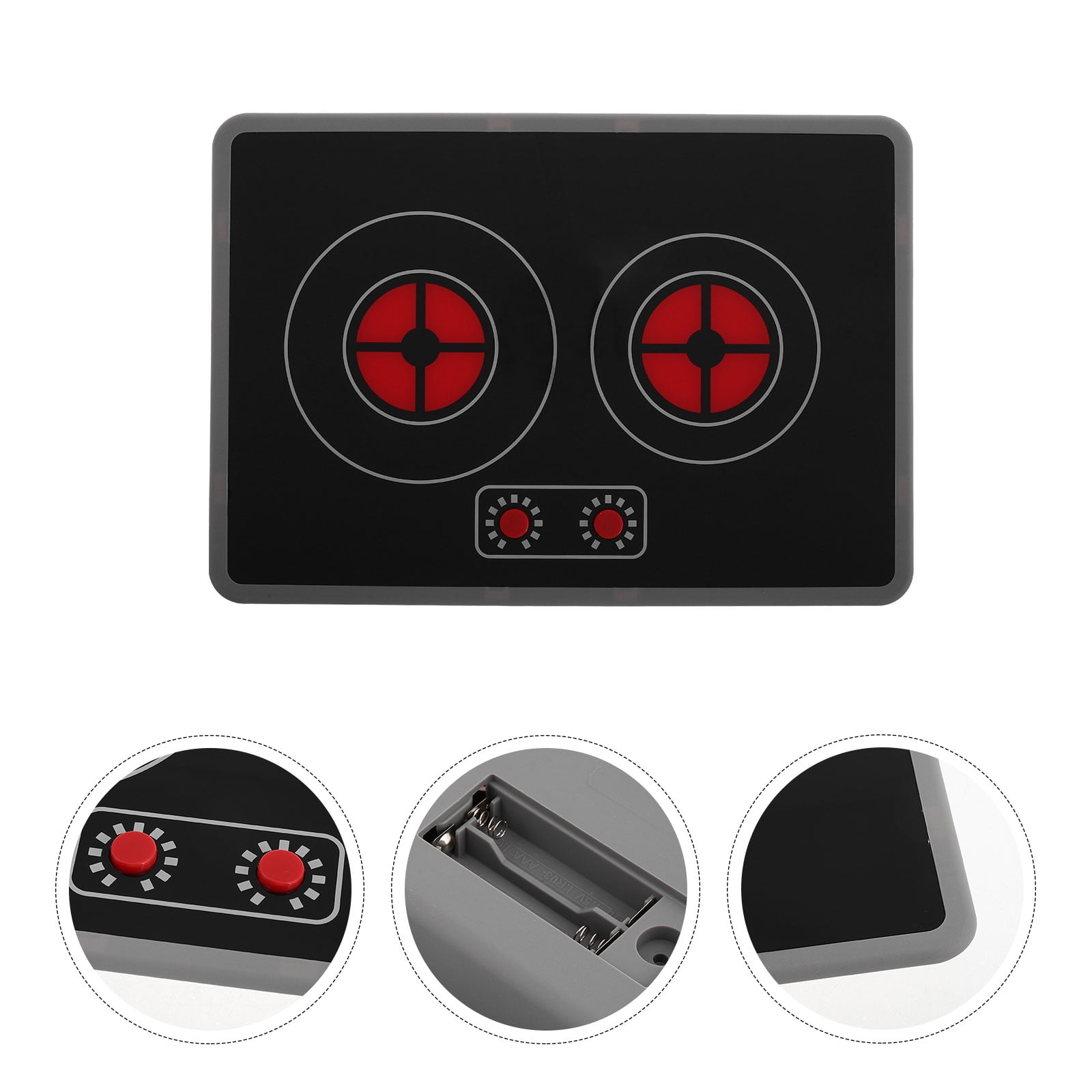 Kids Kitchen Appliance Set,Realistic Induction Cooker with Light ...