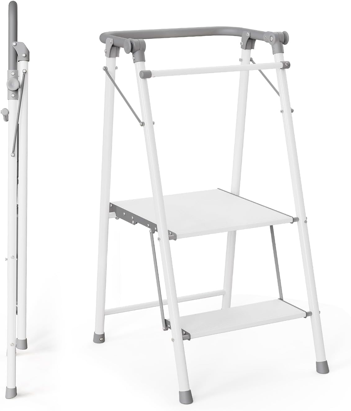 Kids Kitchen Stool Helper, Foldable Child Standing Tower, Lightweight ...