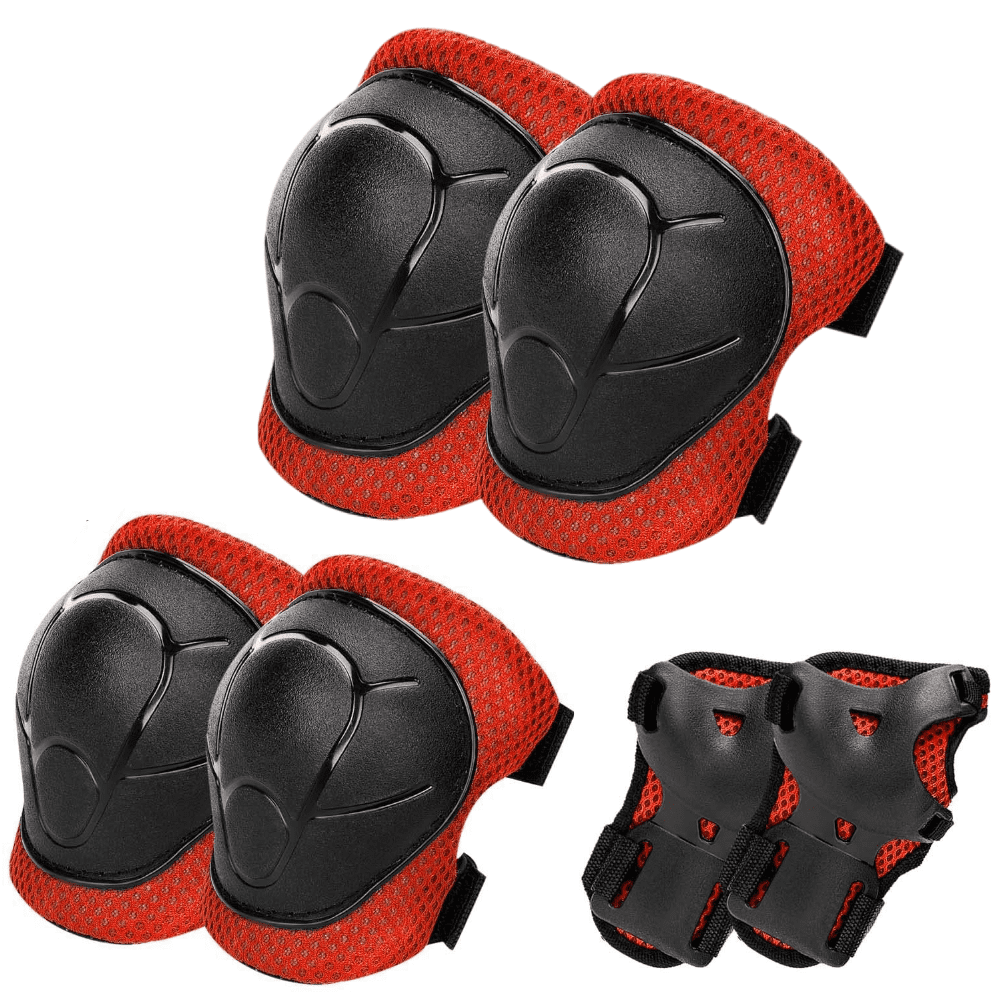 Kids Knee Pads Elbow Pad Guards Set Multi Sports Roller Skates ...