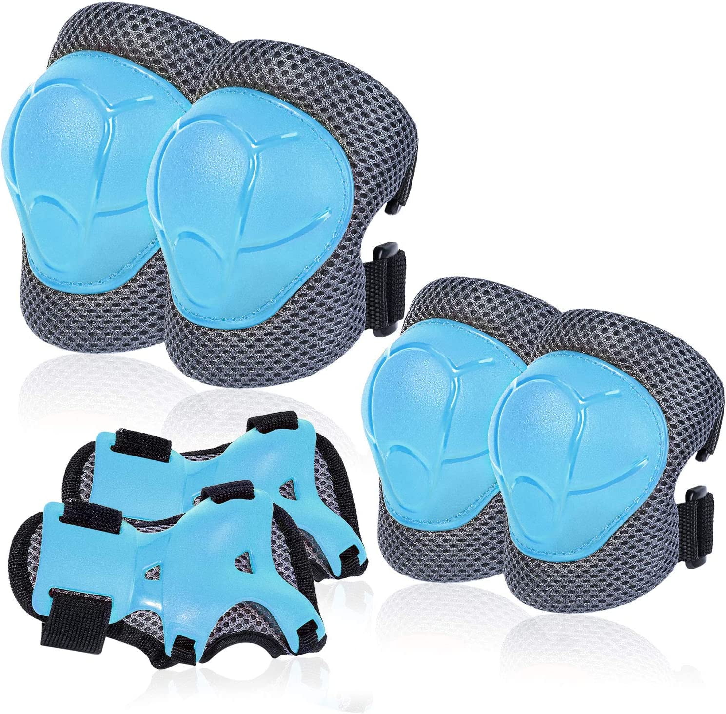 Kids Knee Pads Elbow Pads Wrist Guards Protective Gear Set for ...