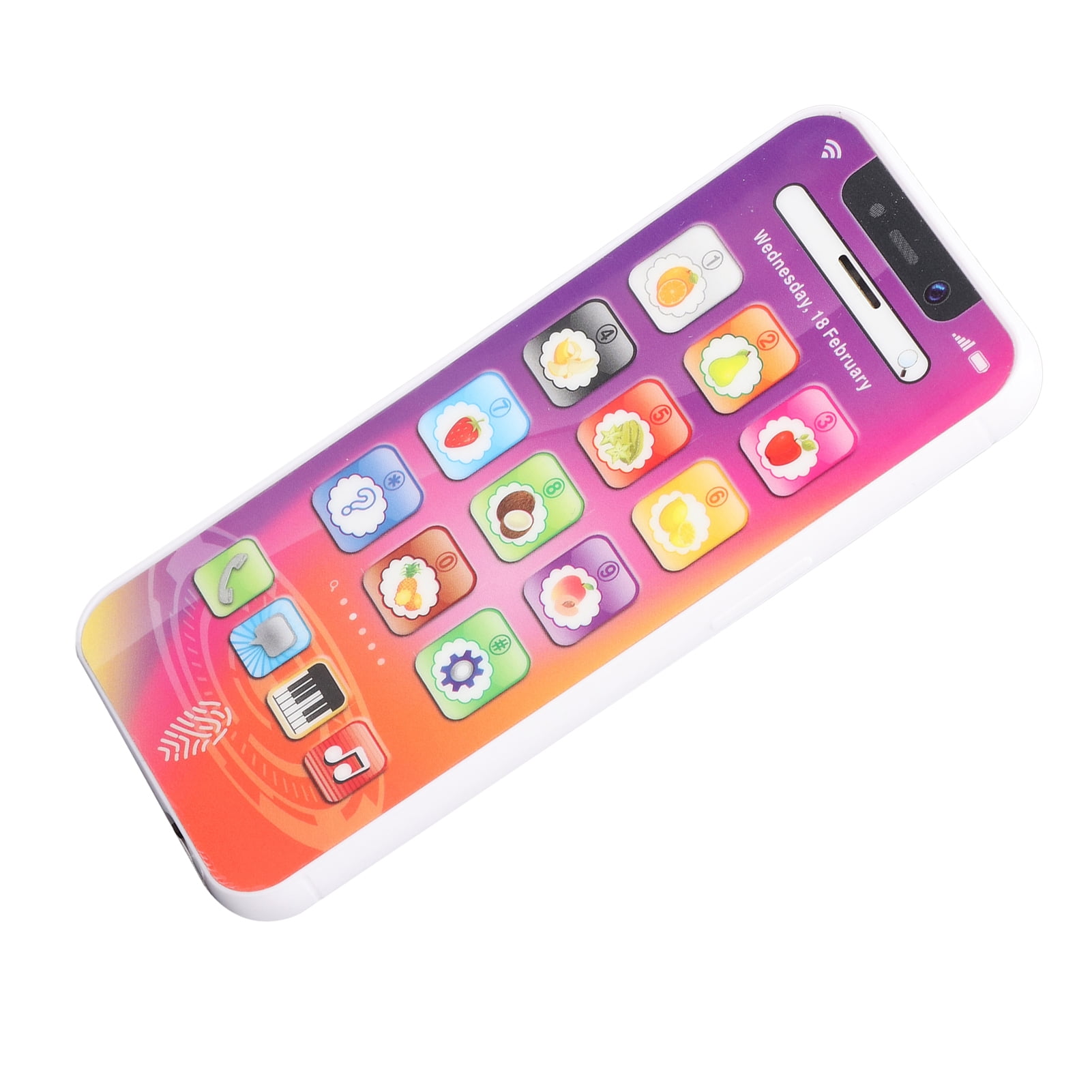 Kids Learning Cell Phone, Early Education Mobile Toy With USB Cable ...