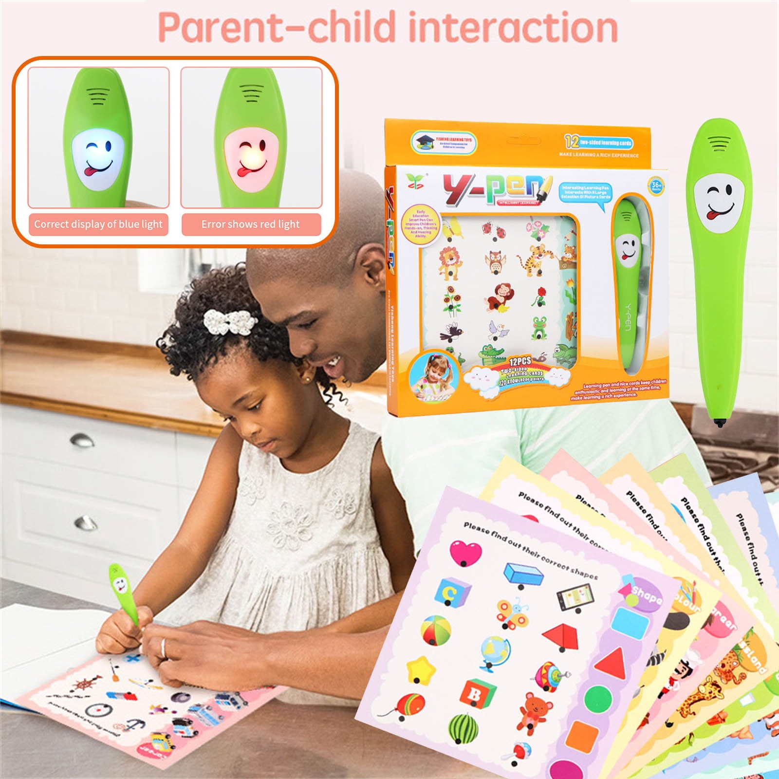 Kids Learning Electronic Toys with Pen, Talking Pen Books Sets Toy for ...