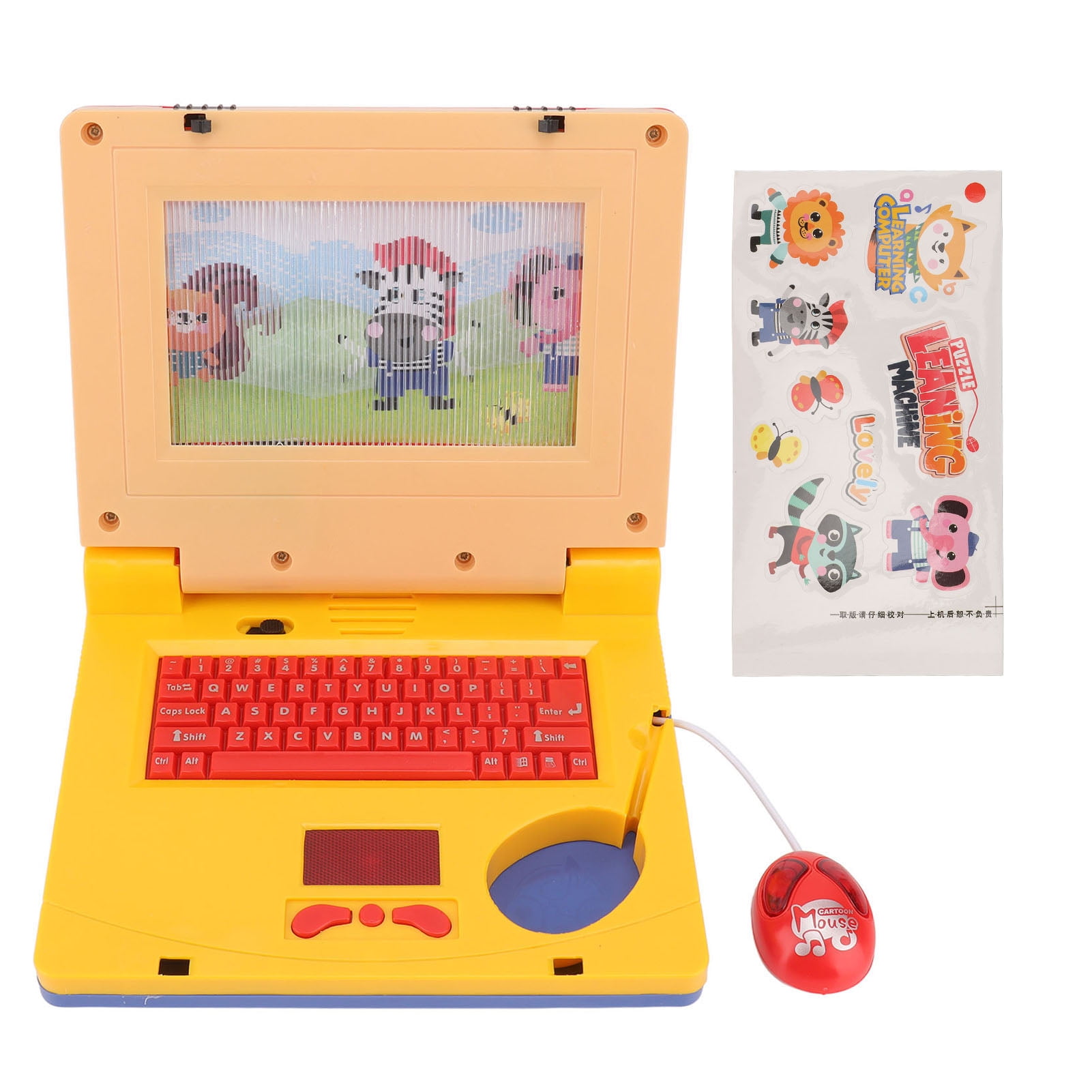 Kids Learning Laptop Educational LED Music Electronic Cognitive ...