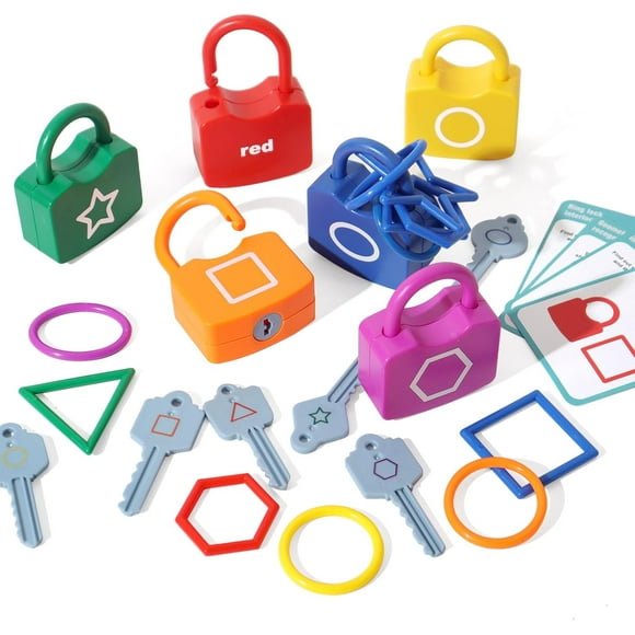 Children's Lock And Key Toy