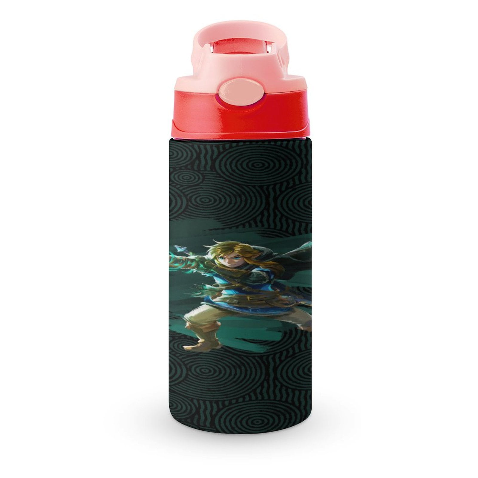 Kids Legend Of Zelda Water Bottle with Straw Vacuum Insulated Stainless ...