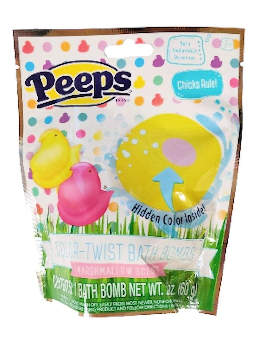 Kids Licensed Color Twist Bath Fizzies (Peeps Yellow) - Walmart.com