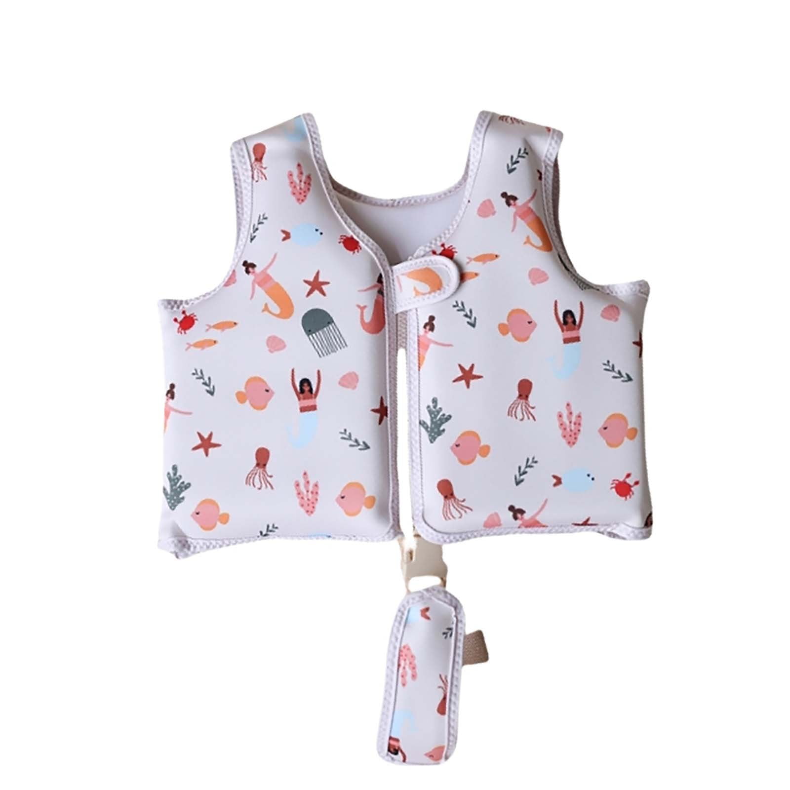 Kids Life Jackets 50 To 90 Lbs Kids Swim Vest Adjustable Buoyancy Aid ...