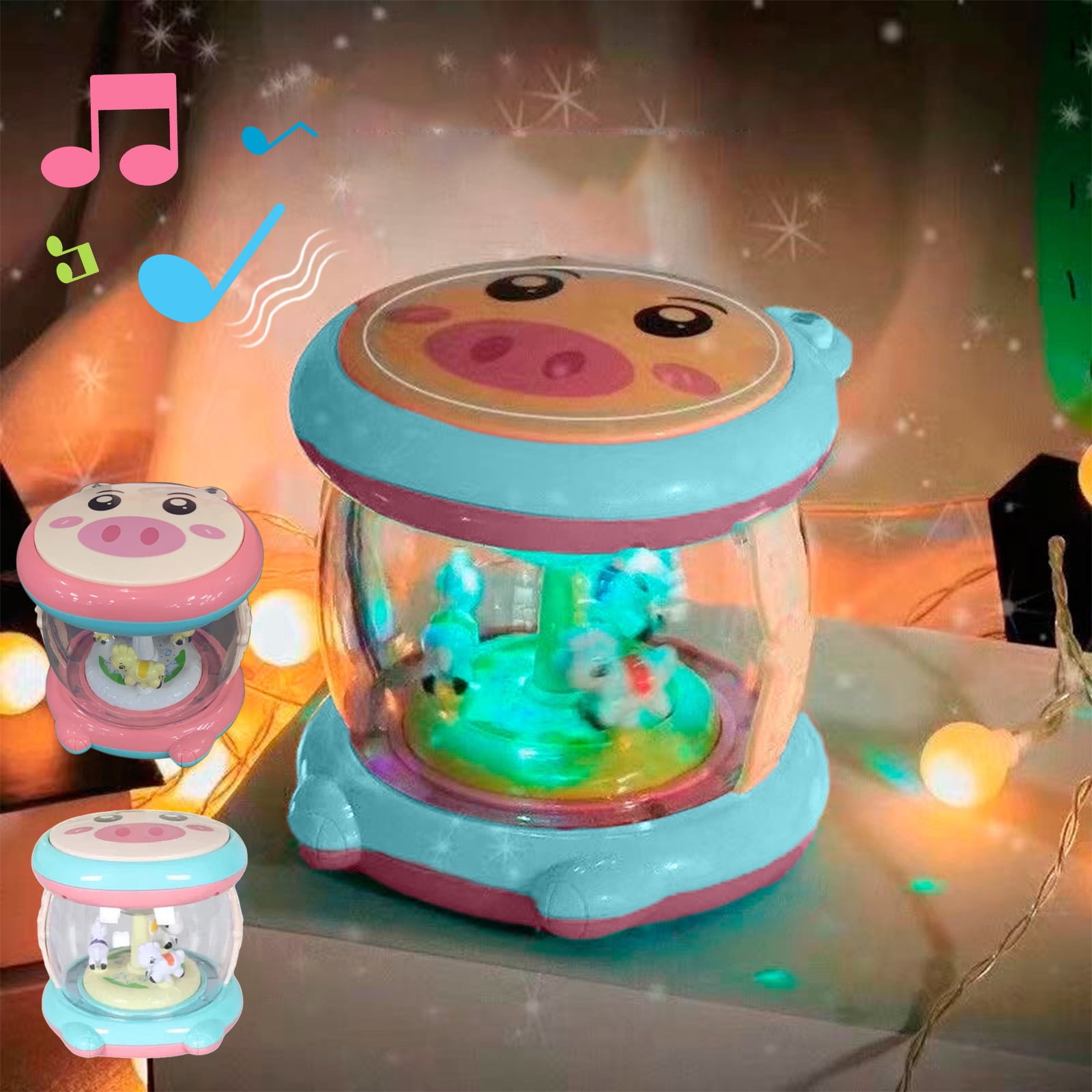 Kids’ Light-Up Musical Hand Drum – Colorful Clap Drum with Sound ...