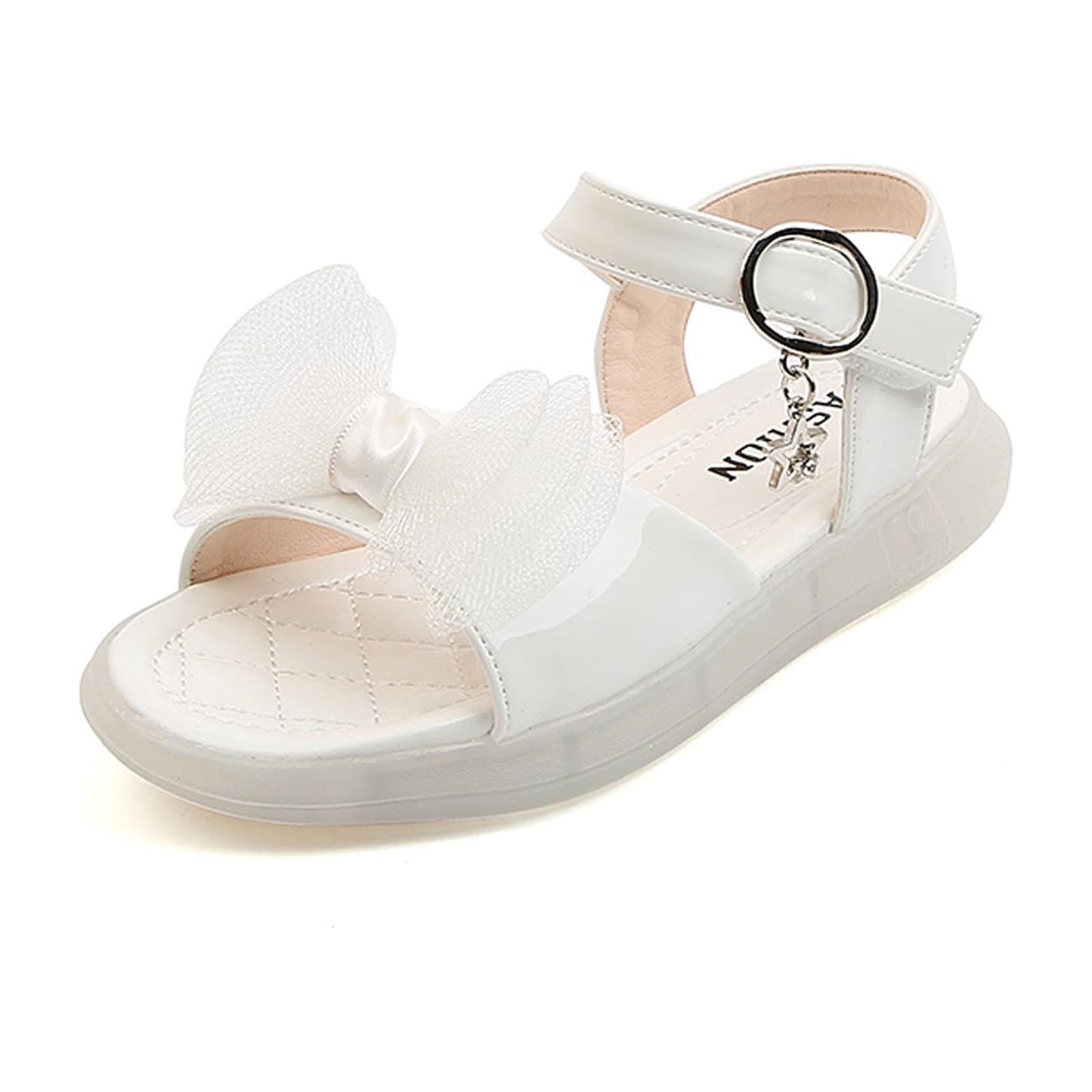 Kids Light Up Shoes Baby Sandal Children Led Light Sandals Girls Lace ...