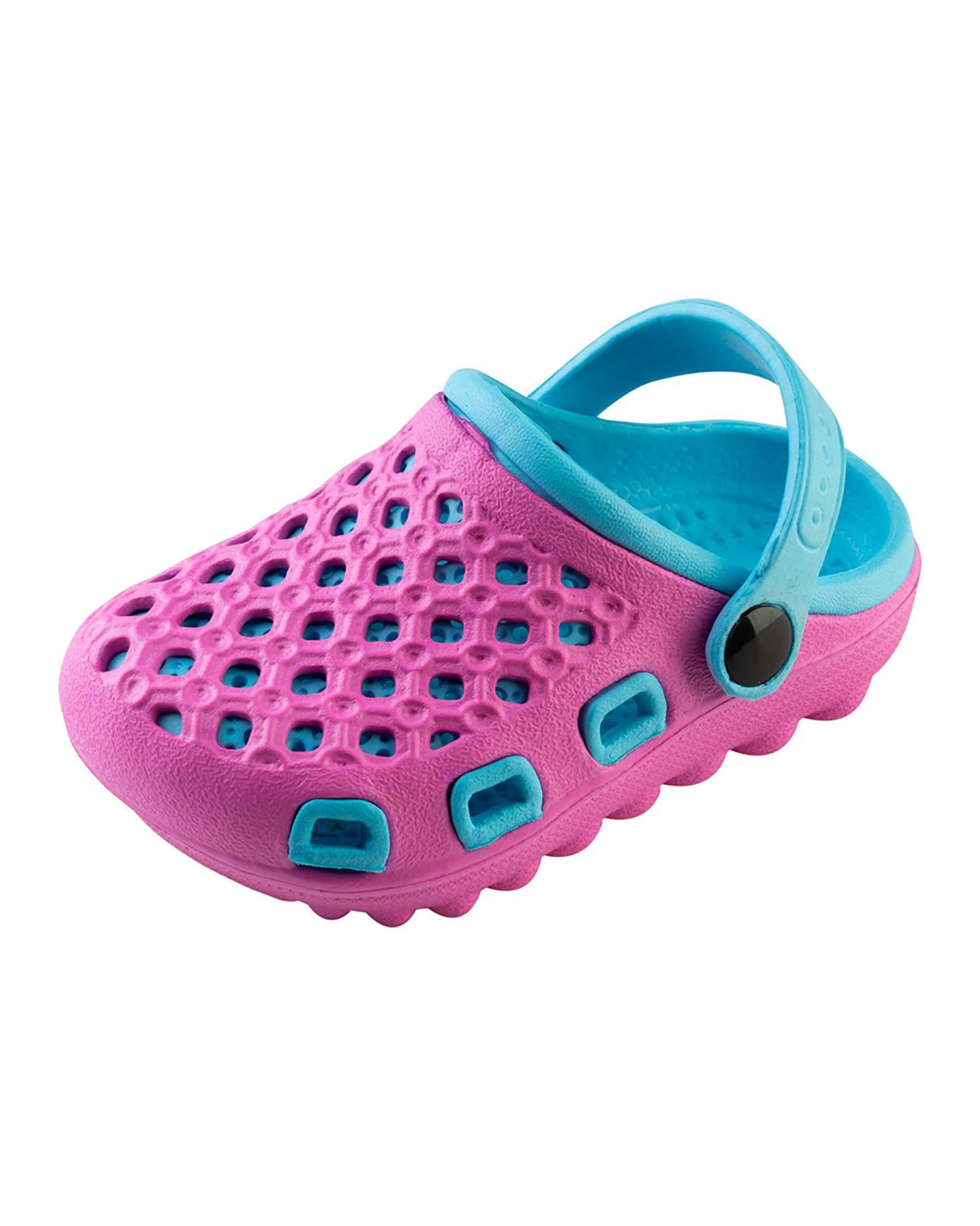 Kids Lightweight Breathable Slip-On Cute Garden Clogs Beach Sandals ...