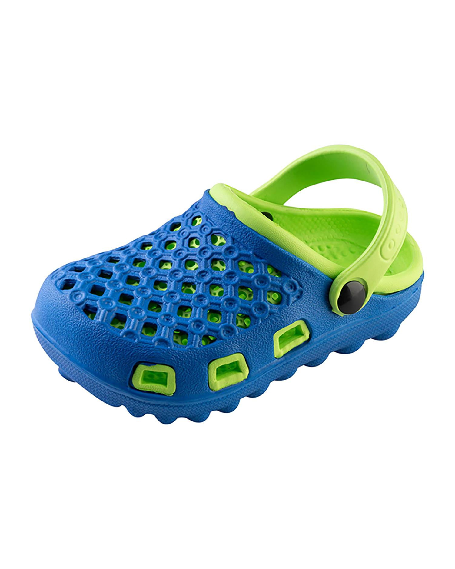 Kids Lightweight Breathable Slip-On Cute Garden Clogs Beach Sandals ...