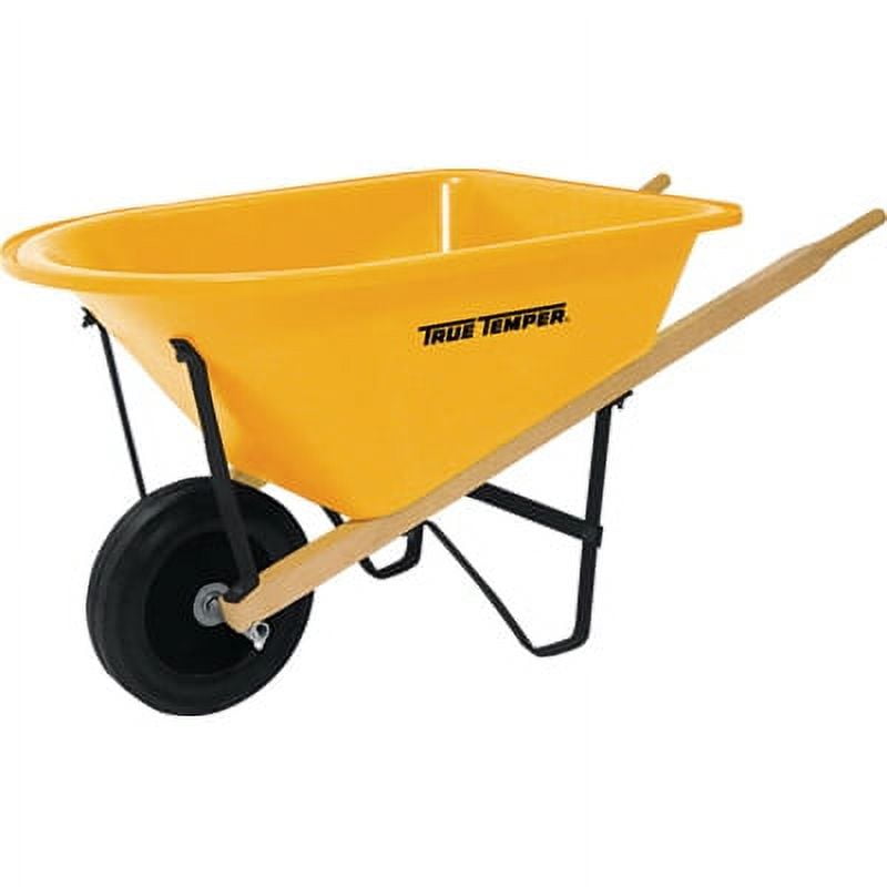 PatioPlus Kids Lil True Temper Wheelbarrow, Durable Tray, Solid Tire ...