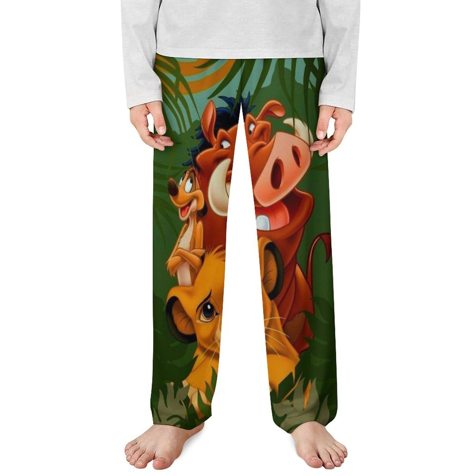 Kids Lion Kin Pajamas Pant Comfortable Drawstring Lounge Pajama Pants ...