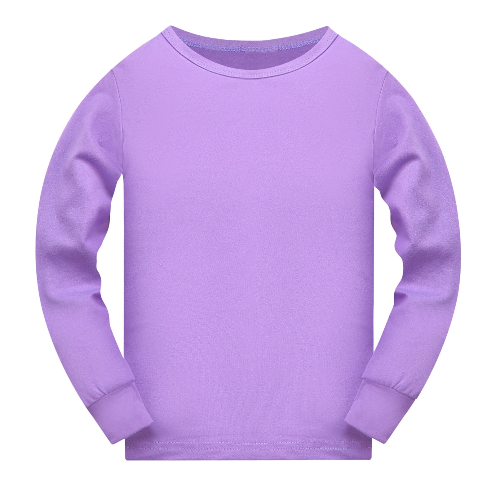 Kids Long Sleeve Shirt Girls Tee Shirts Crewneck Girls Blouse Kids ...