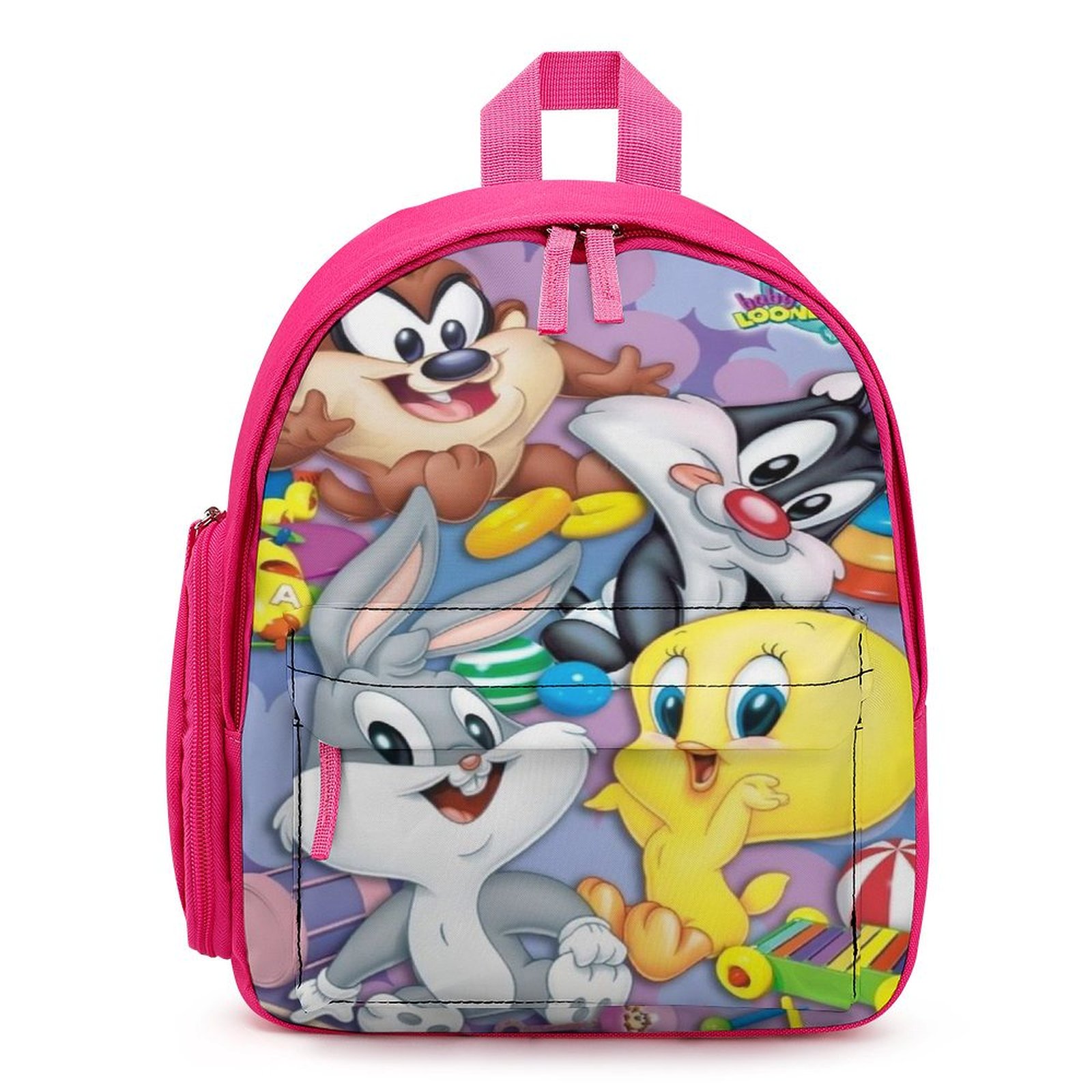 Kids Looney Tunes Cartoons Backpacks School Bag Bookbag Casual Daypack ...