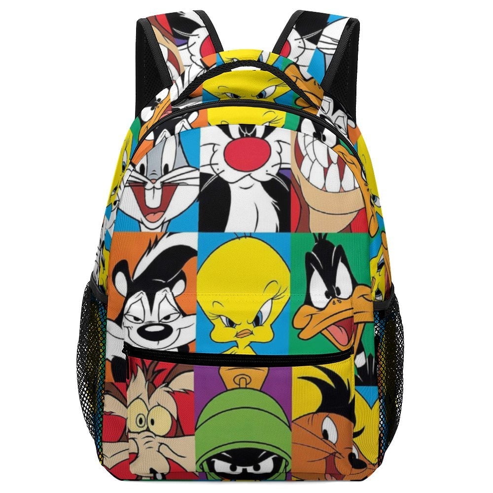 Looney Tunes Cartoons Backpacks Bookbag Casual Daypack Backpacks for ...