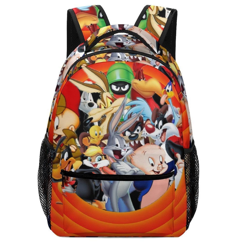 Looney Tunes Cartoons Backpacks Bookbag Casual Daypack Backpacks for ...