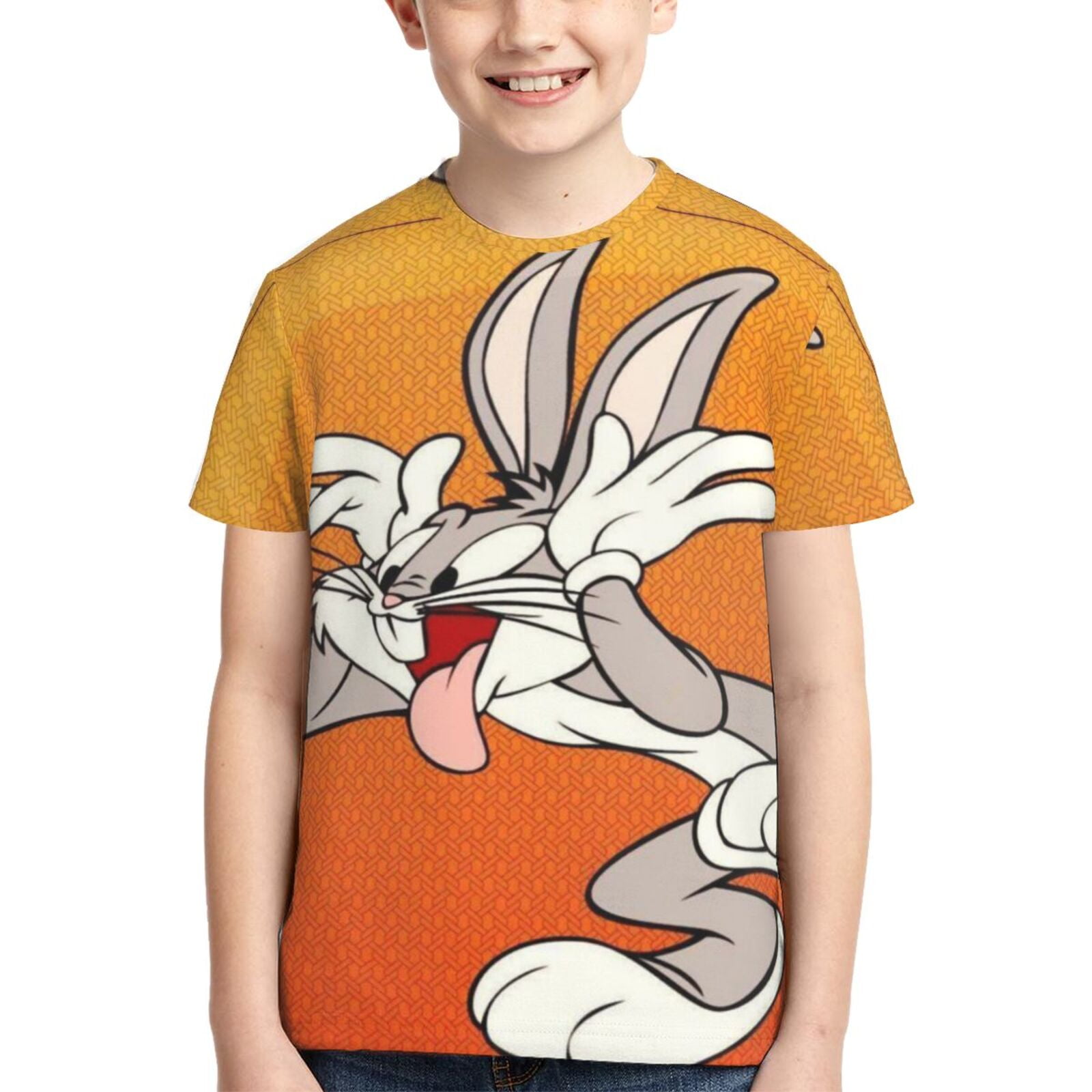 Kids Looney Tunes Cartoons T-Shirt 3d Printed Shirt Short Sleeve Top ...