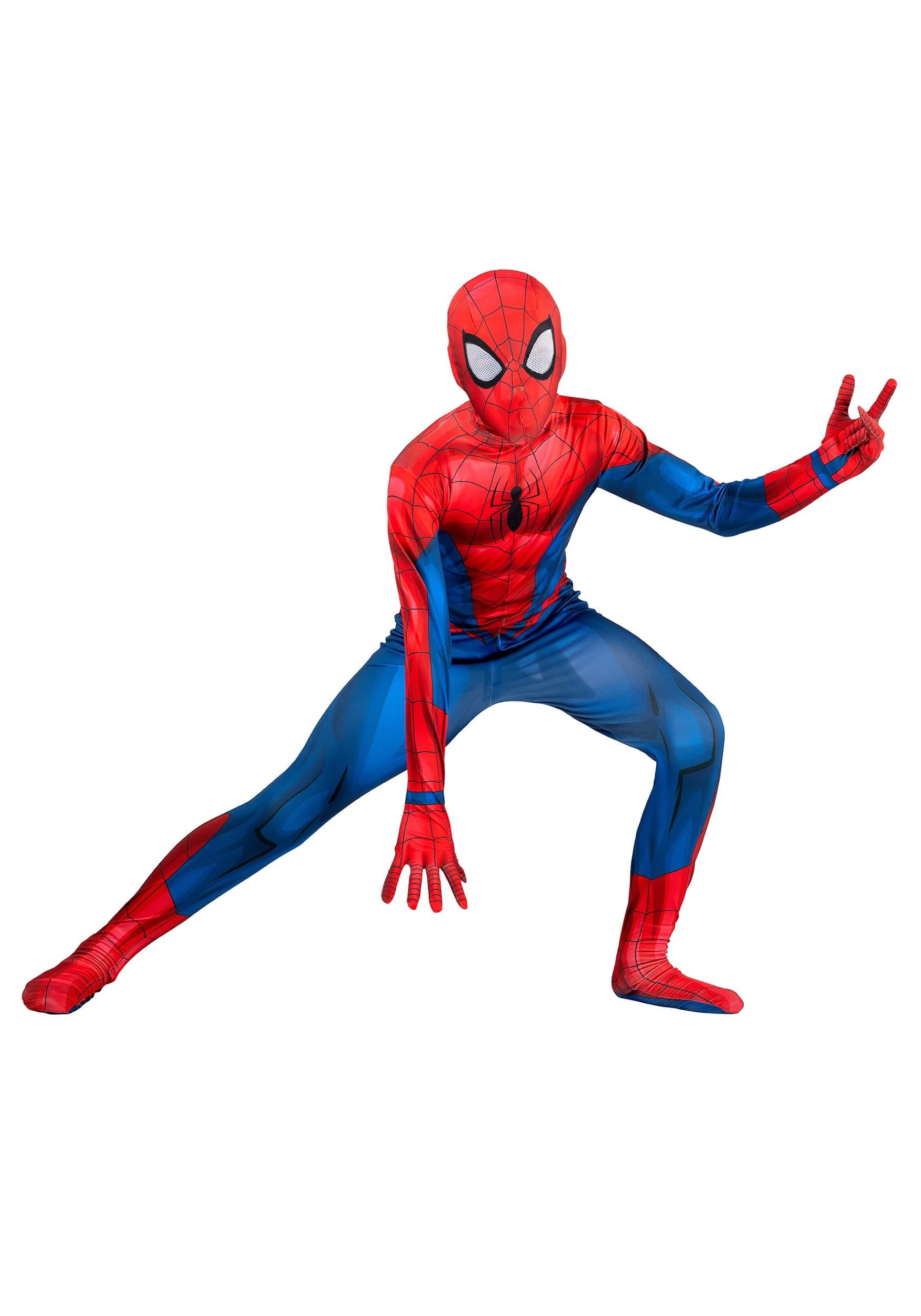 Kids MARVEL Classic Spider-Man Zentai Suit Boys Halloween Costume ...
