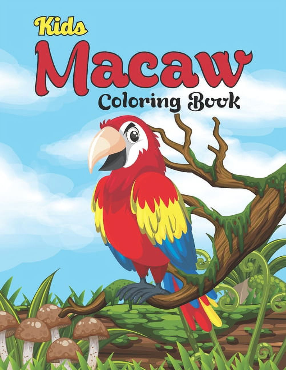 Macaw Coloring Pages