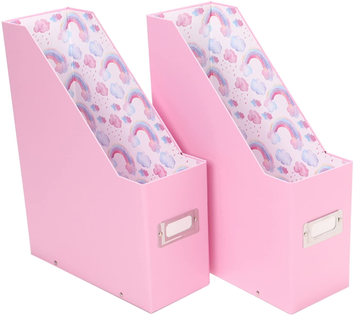 Kids Mag File, Pink/Rainbow, 2 PK - Walmart.com