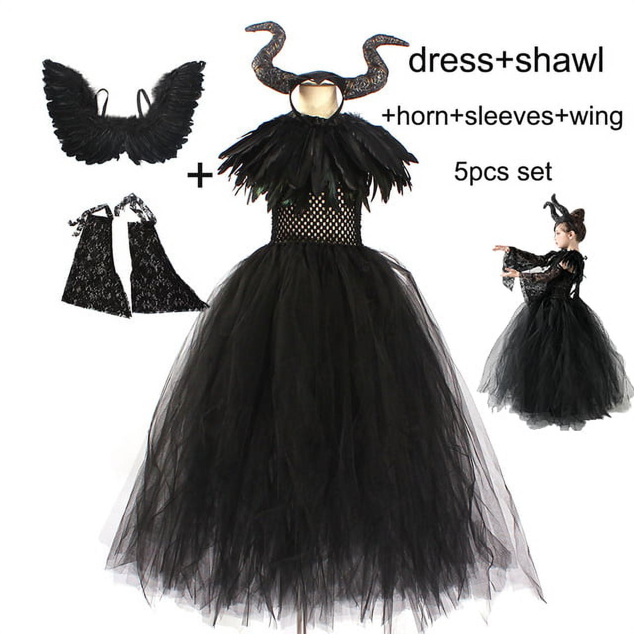 Dark Princess Costume Kids