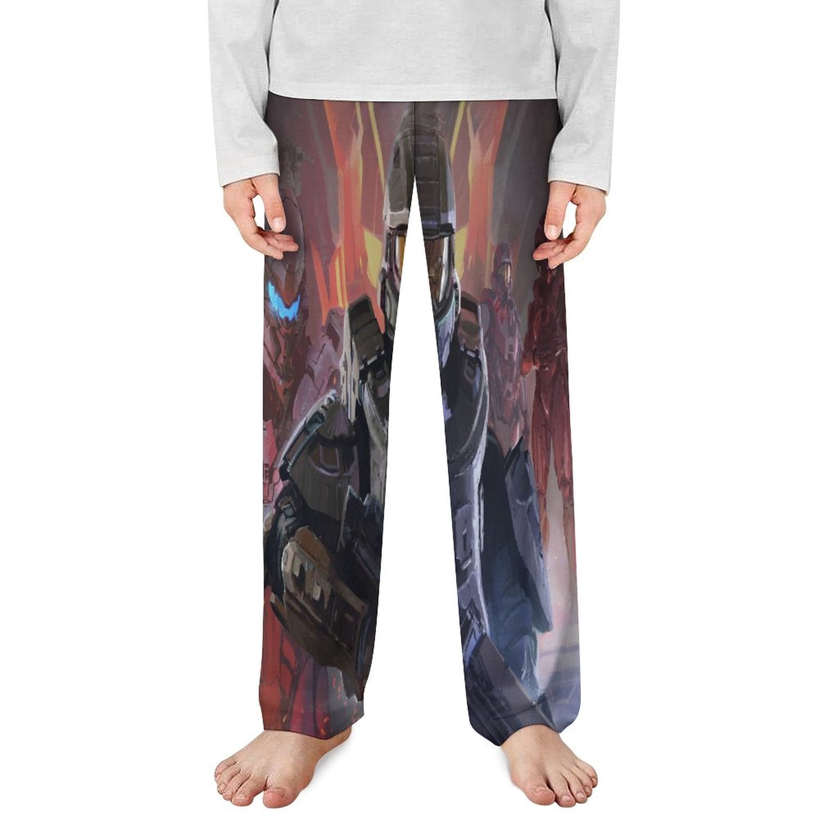 Kids Master Chi-ef Pajama Pants Cartoon Long Pj Pants Cute Elastic ...